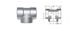 Socket Weld Reducing Tee | Forged Unequal Tees Supplier