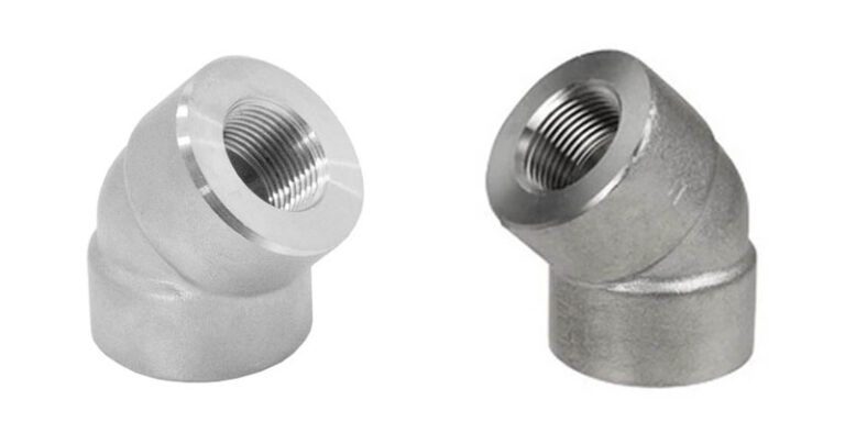 45 Degree Threaded Elbow | ANSI B16.11 Pipe Fittings Supplier